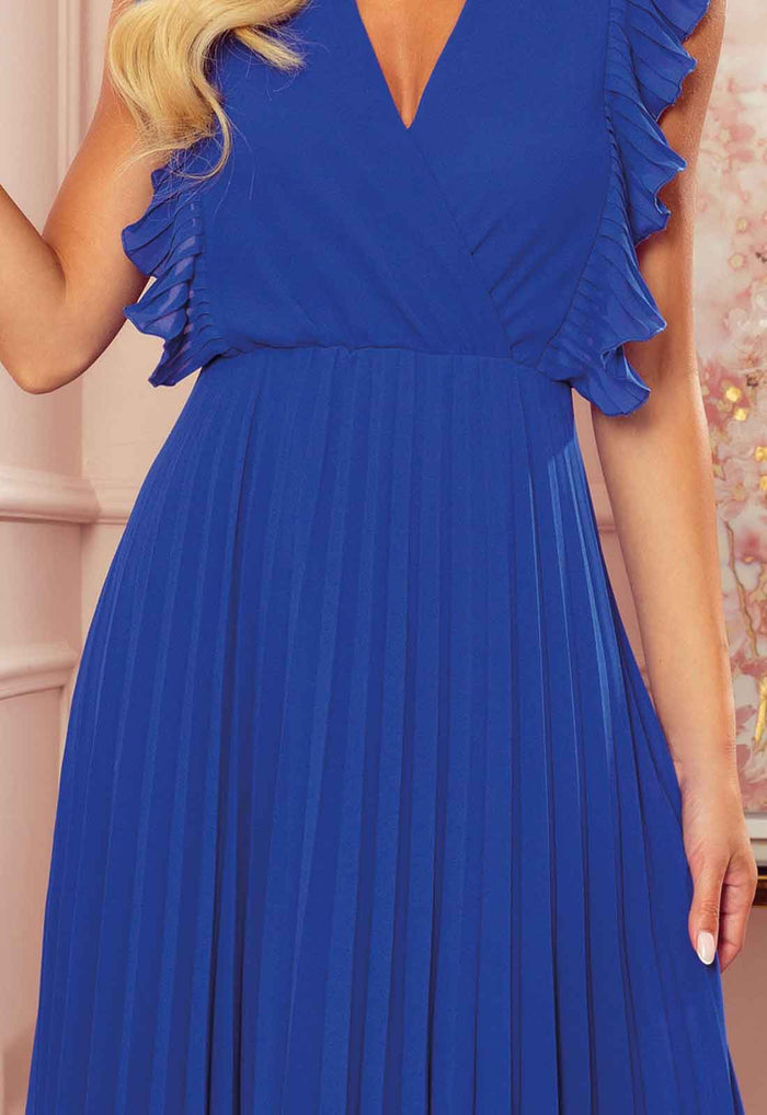 LBD Exclusive Blue Emily Wedding Guest Dress
